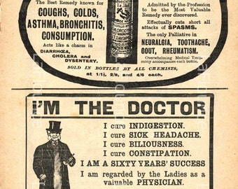 Vintage medical ad | Etsy