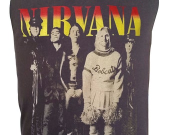 Unique nirvana tank top related items | Etsy