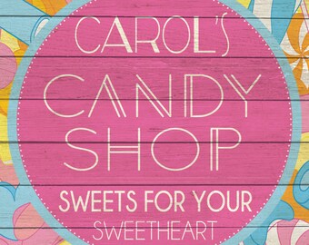 Candy shop sign | Etsy