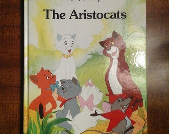 Vintage the aristocats book | Etsy