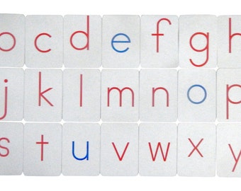 Montessori alphabet | Etsy
