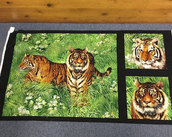 Tiger fabric | Etsy