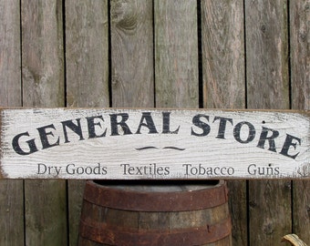 General store signs | Etsy