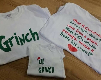 Grinch shirt | Etsy