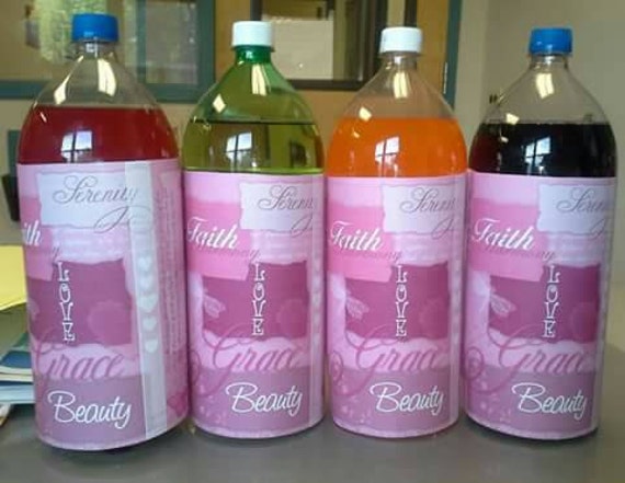 Personalized 2 liter bottle labels