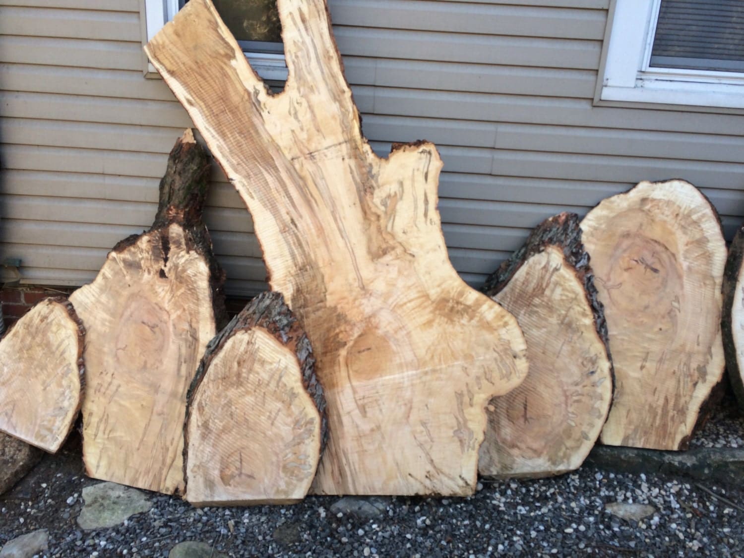 More wood slab inventory by GreenRiverWoods on Etsy