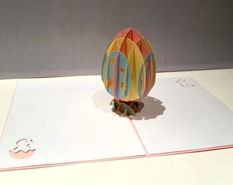 Easter pop up card | Etsy
