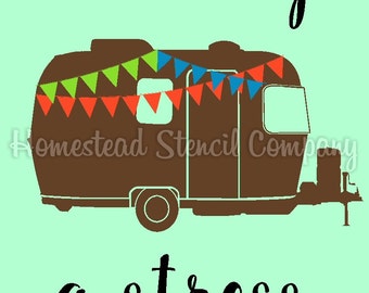 Rv stencil | Etsy