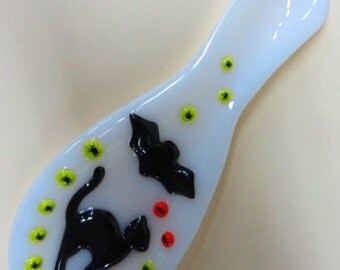 Cat spoon rest | Etsy