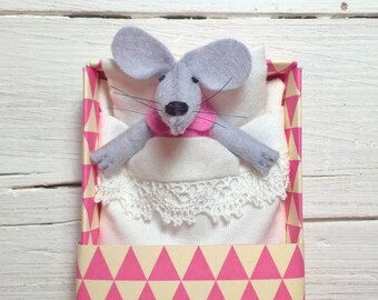 Unique felt mouse pattern related items | Etsy
