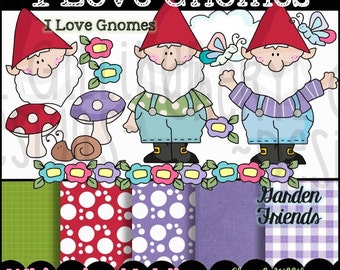 Unique gnome clipart related items | Etsy