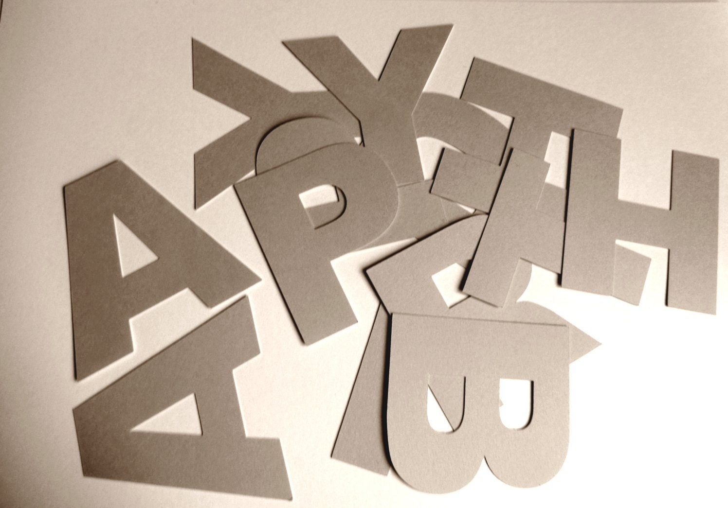 Die Cut Letters Happy birthday die cut letters for banner 2.5