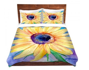 Sunflower bedding | Etsy