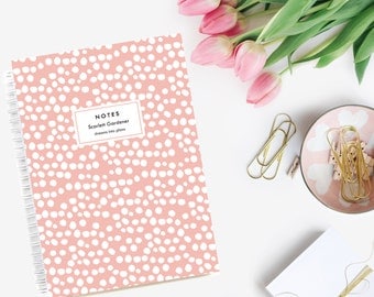 Polka dot planner | Etsy