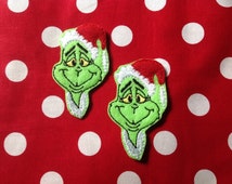 Unique grinch applique related items | Etsy