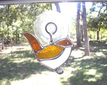 Unique bird suncatcher related items | Etsy