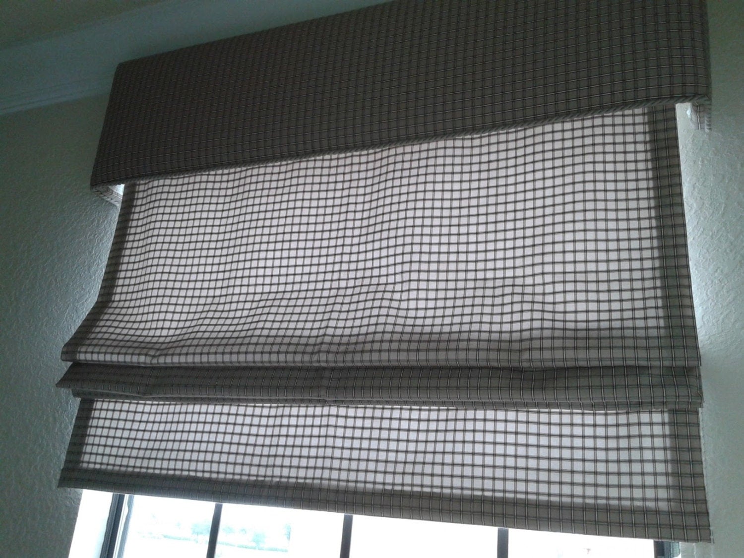 Flat Soft Fold Roman Shade starting at: by MaribelClaribel on Etsy