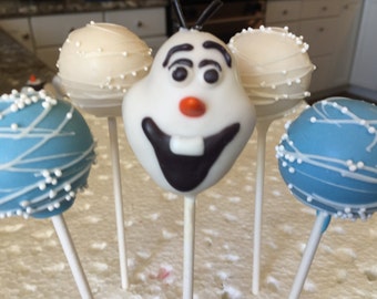Olaf cake pops | Etsy