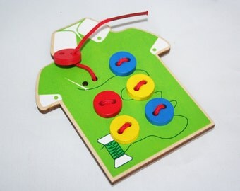 Unique lacing toy related items | Etsy