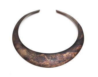 Unique metal collar related items | Etsy