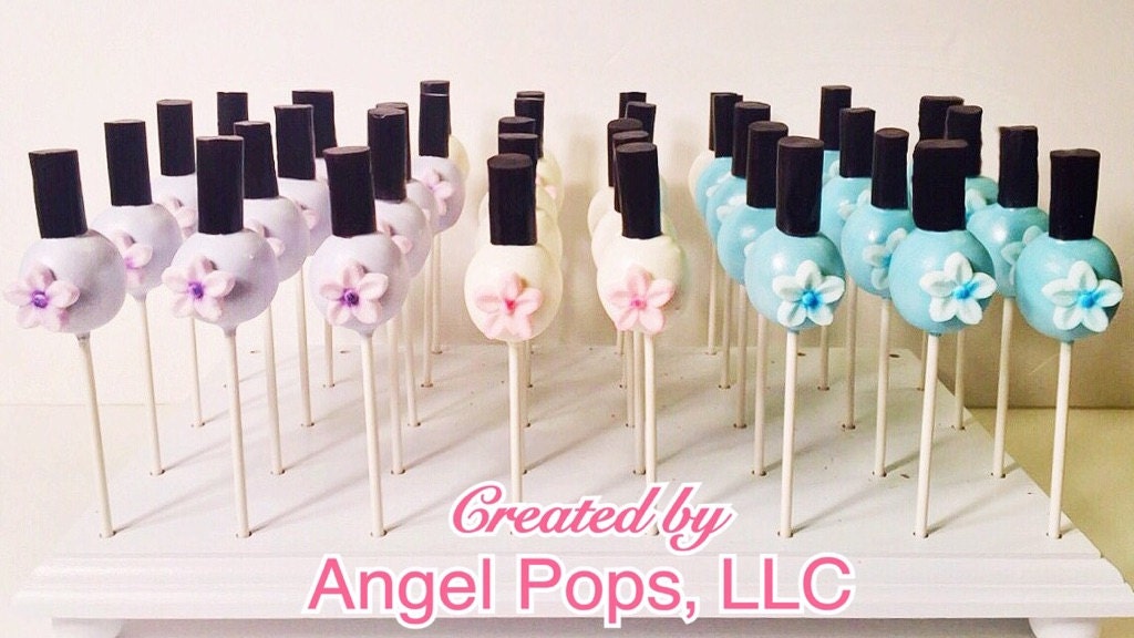 Nail Polish Cake Pops
