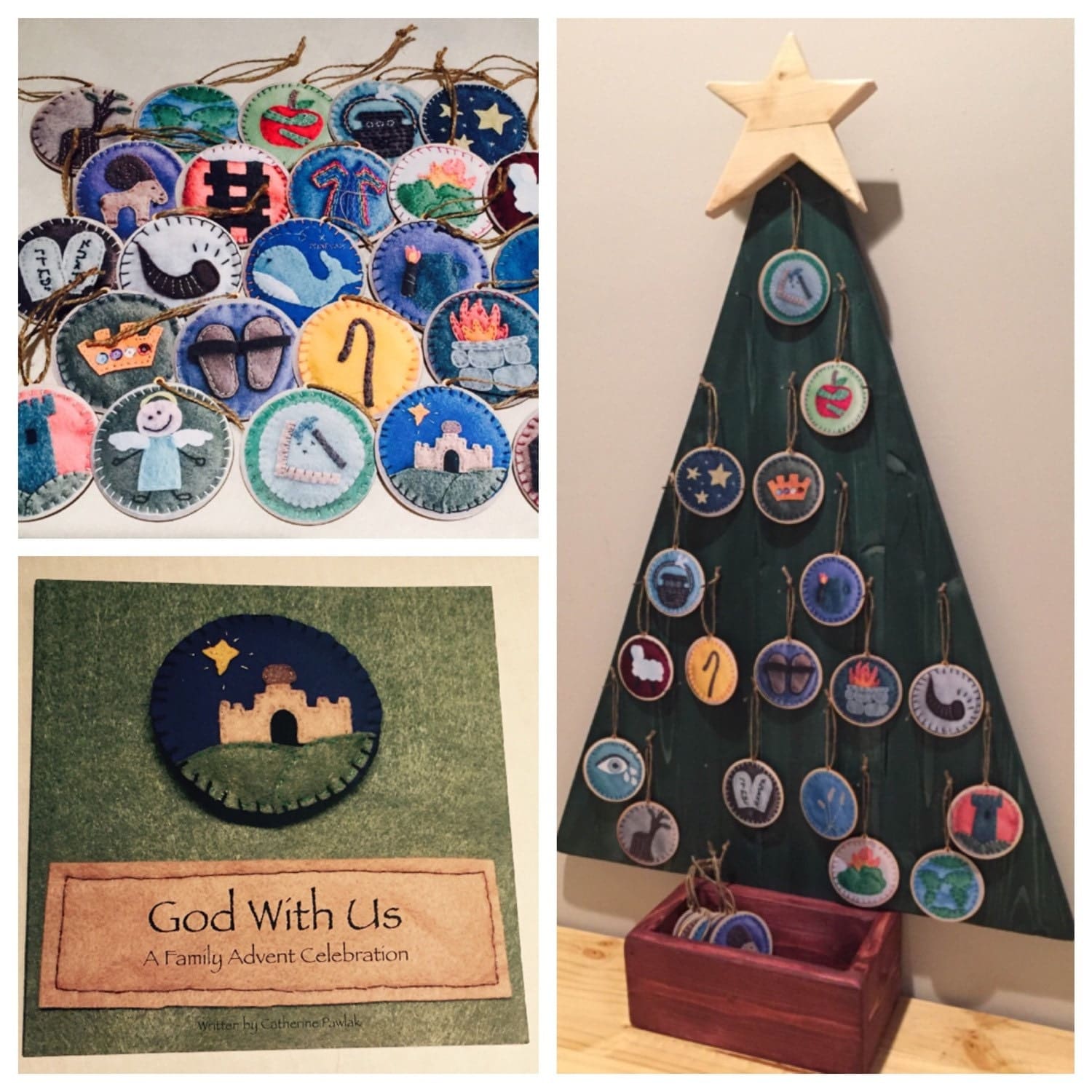 Deluxe Jesse Tree Advent Gift Set: God With Us
