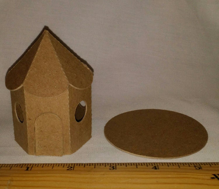 Mini Fairy Hut/House Cardboard DIY