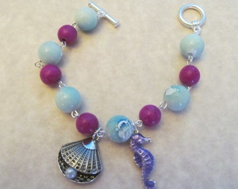 Unique ocean theme bracelet related items | Etsy