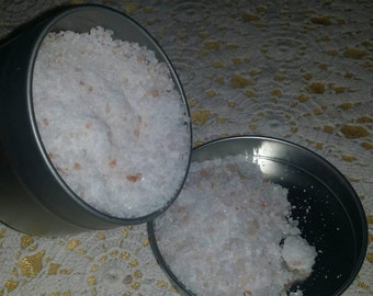 Epsom salt tin | Etsy