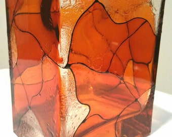 Stained glass bowl | Etsy