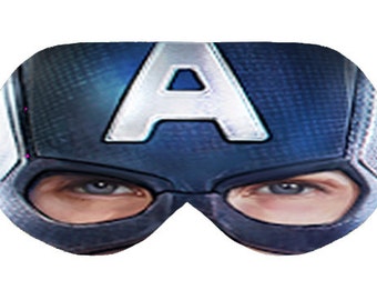 Captain america mask | Etsy
