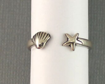 Sea life ring | Etsy