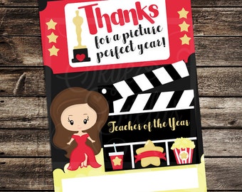 Items similar to Teacher Gift Giving - Picture Perfect Year Gift Tags ...