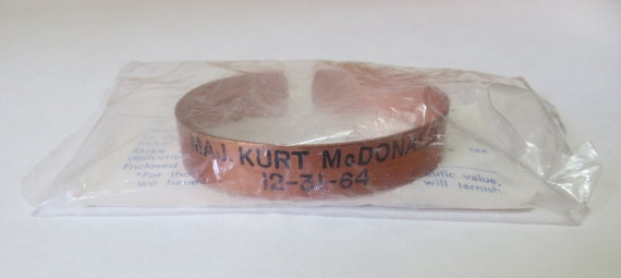Maj Kurt McDonald VIVA Vietnam POW MIA Copper Bracelet maj-kurt-mcdonald-viva-vietnam-pow-mia-copper-bracelet
