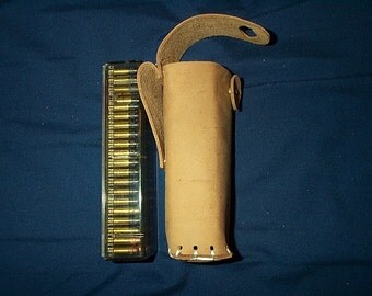 Leather shell holder | Etsy