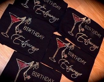 Women's Birthday Girl Entourage Shirts Birthday by BirthdaySquad