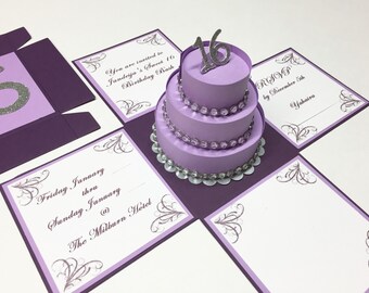 Exploding Box Invitations Exploding Boxes Exploding Box Baby