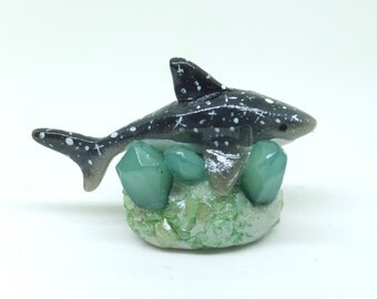 Unique polymer clay shark related items | Etsy
