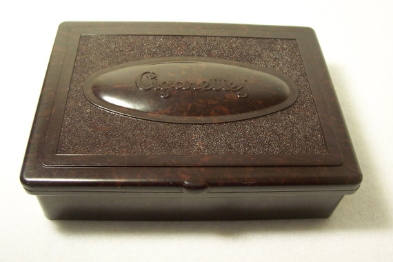 Bakelite Cigarette Box Craven A Never Vary S877