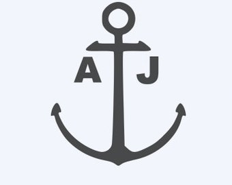 Anchor sticker | Etsy