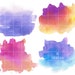 Watercolor Clip Art Watercolor Splotches PNG Watercolor