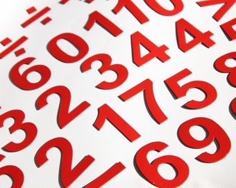 Magnetic numbers | Etsy