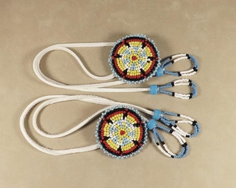 Beaded hair ties | Etsy