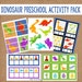 Dinosaur Preschool Games and Activities. 11 Different