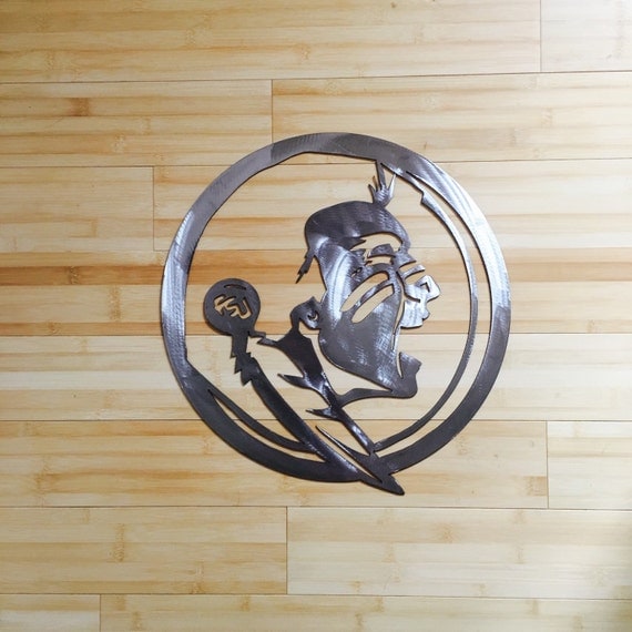 FSU seminoles metal art seminoles sign by MetalArtDesignz on Etsy