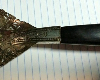 Black handle fork | Etsy