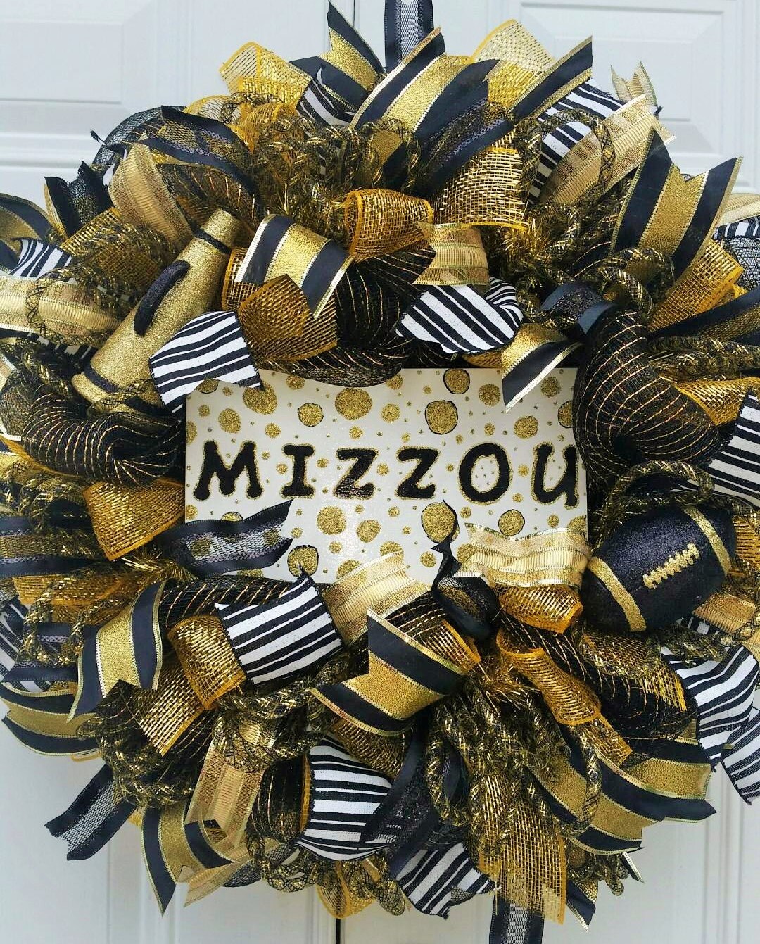 Missouri Tigers Wreath-Mizzou Wreath-Sports by StudioWhimsybyBabs