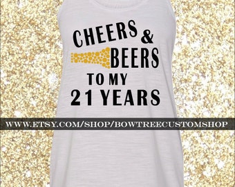 Cheers to 21 years | Etsy