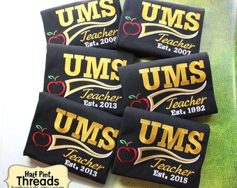 School staff shirts | Etsy