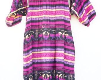 Purple muumuu | Etsy